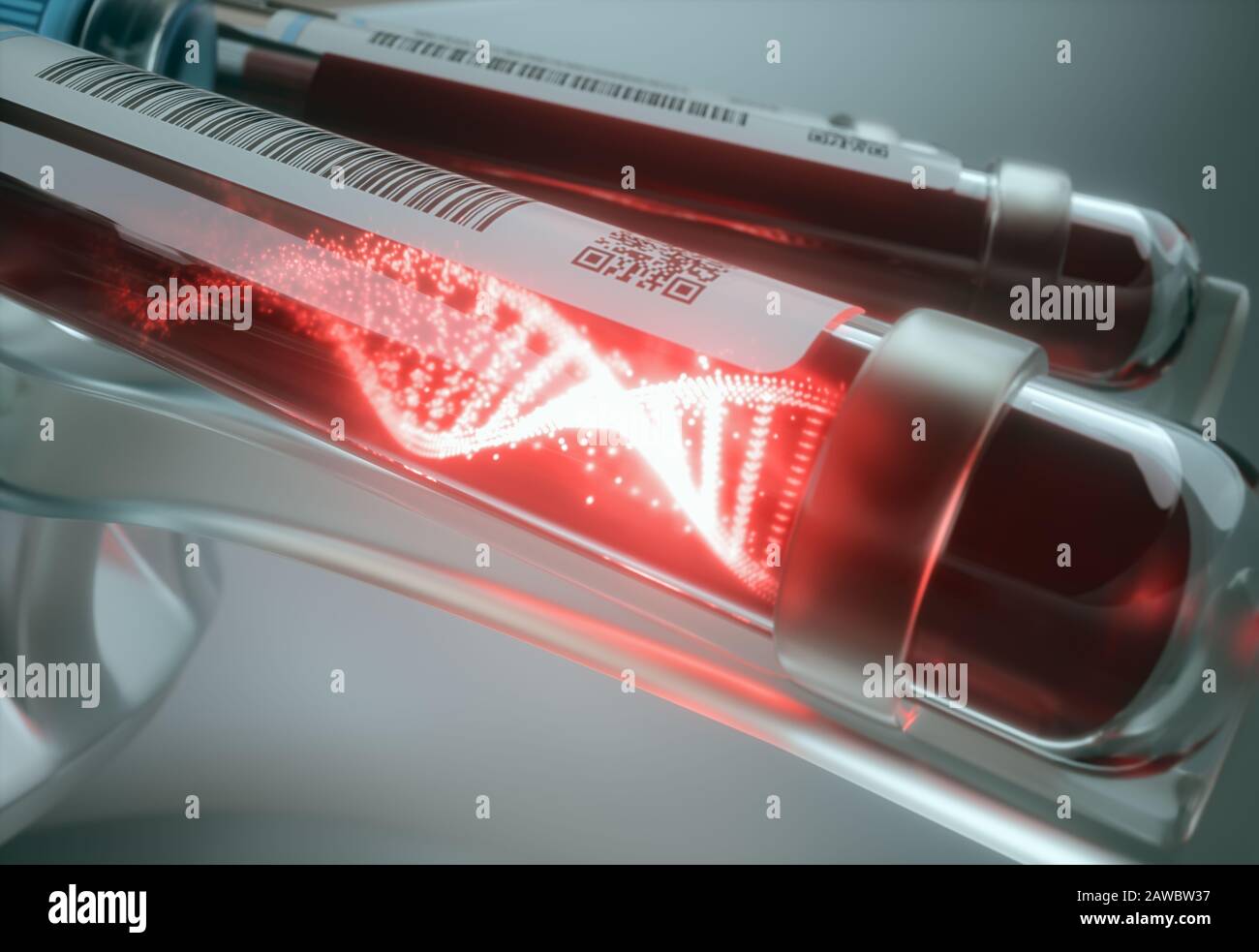 Genetic research, conceptual illustration Stock Photo - Alamy