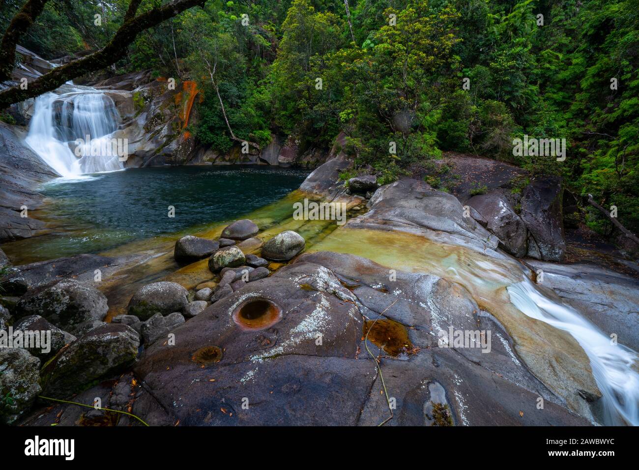 Josephine Falls, Wooroonooran National park, North Queensland ...