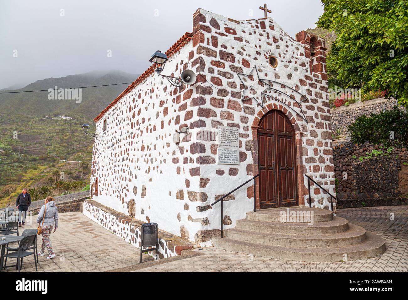 church in masca valley tenerife Ermita de la Inmaculada Concepción ...