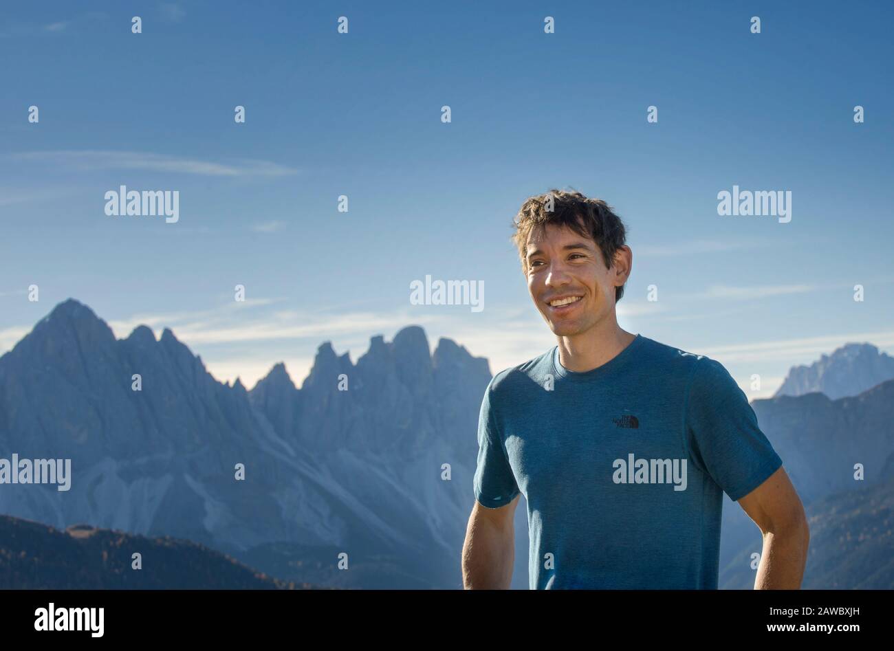 Portrait of Alex Honnold, the strongest free solo climbers Stock Photo ...