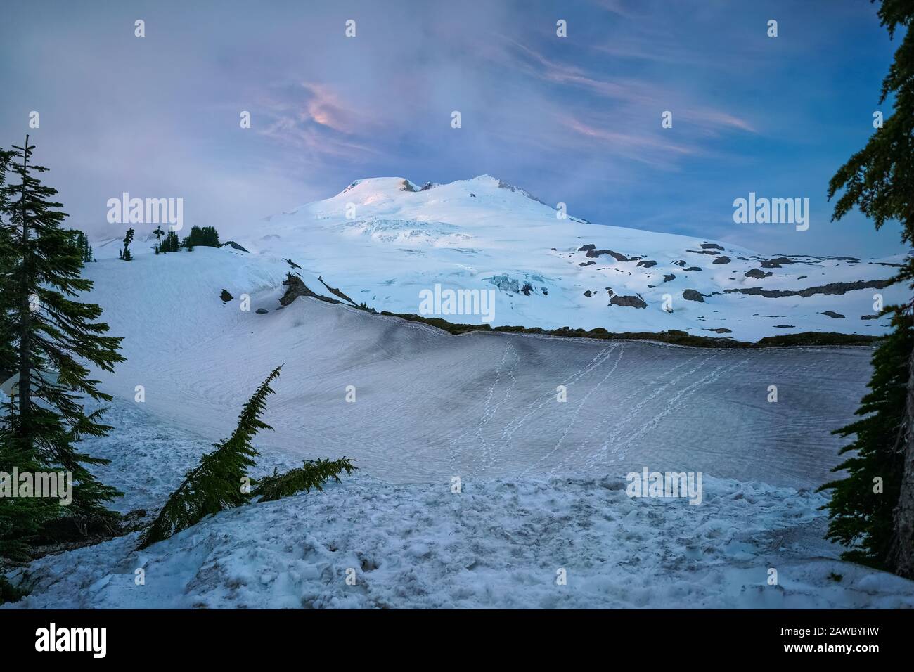 Mt. Baker, WA Stock Photo - Alamy