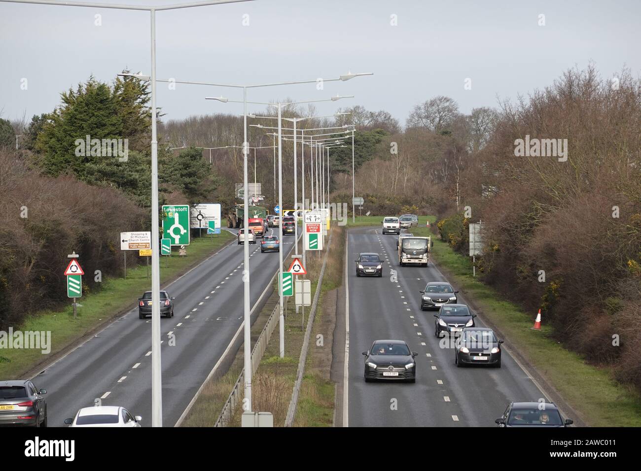 Dual carriageway northbound hi-res stock photography and images - Alamy