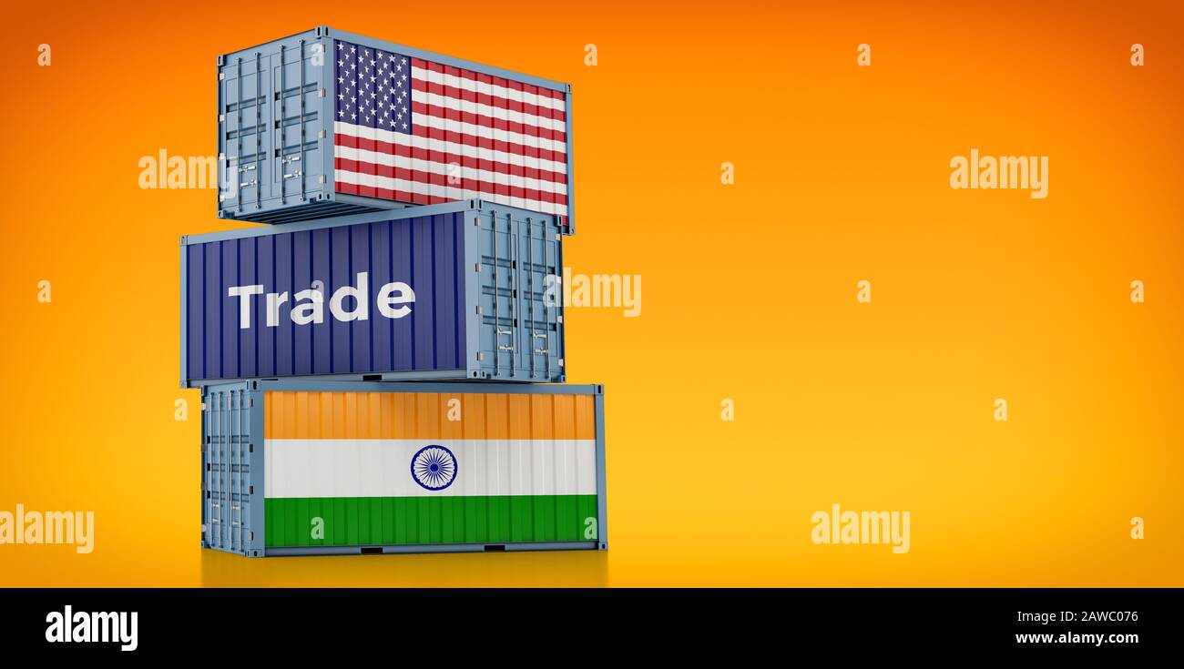 India shipping container hi-res stock photography and images - Alamy
