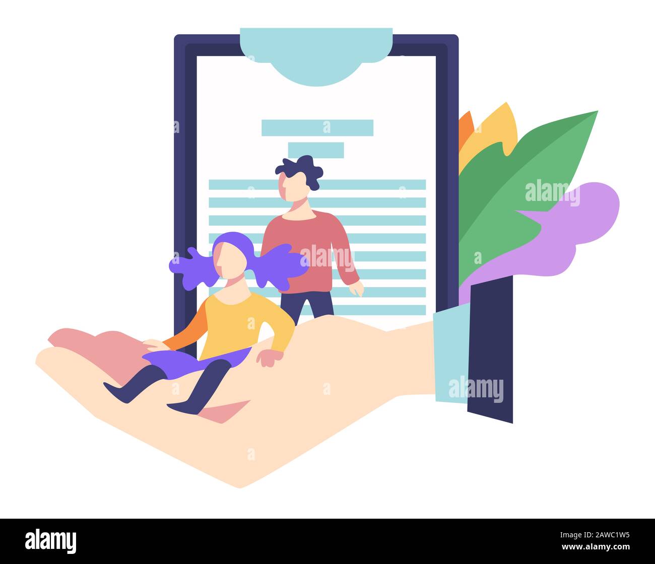 Kids life service Cut Out Stock Images & Pictures - Alamy