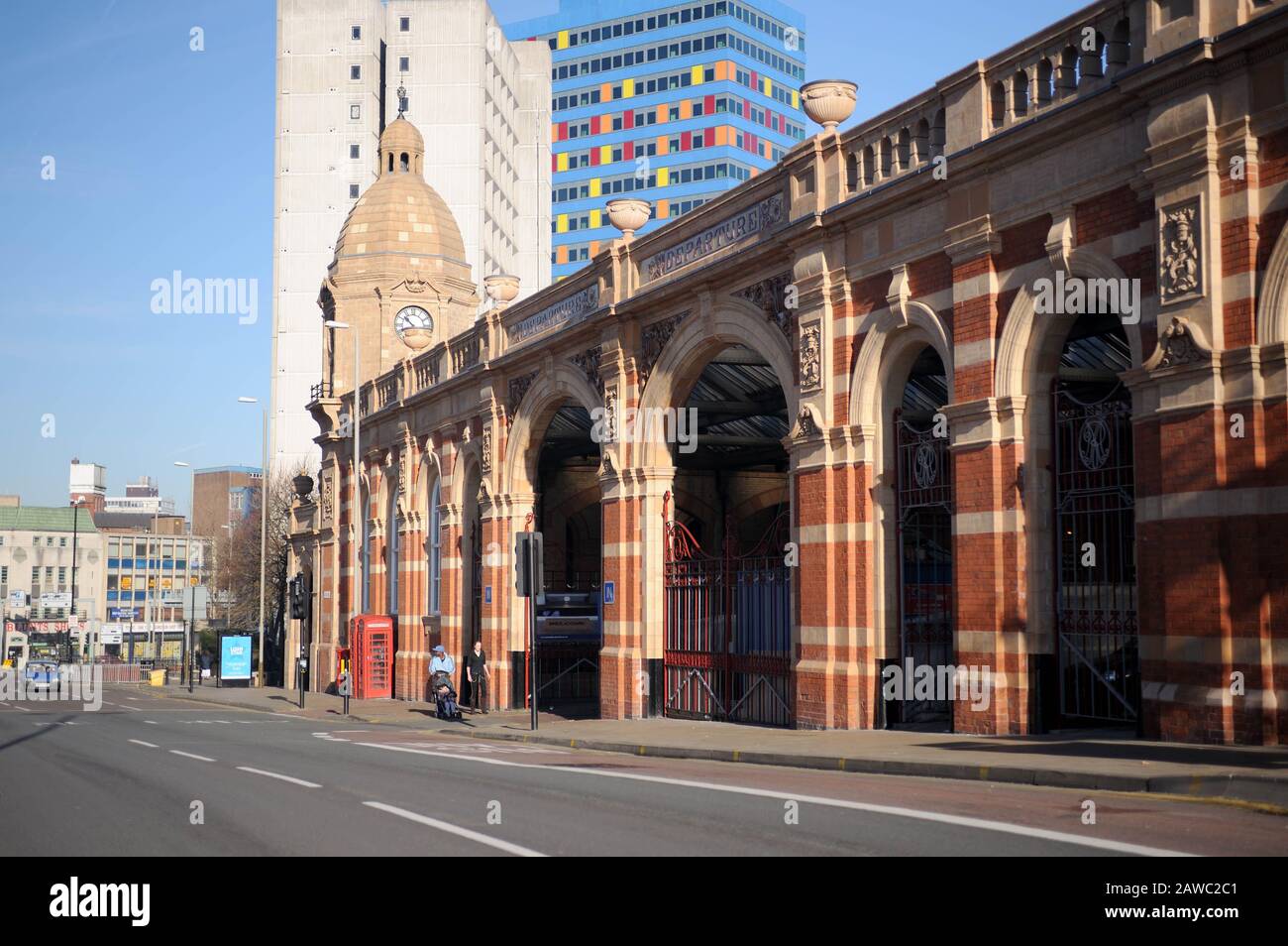 Leicester Railway Station Stock Photo - Alamy
