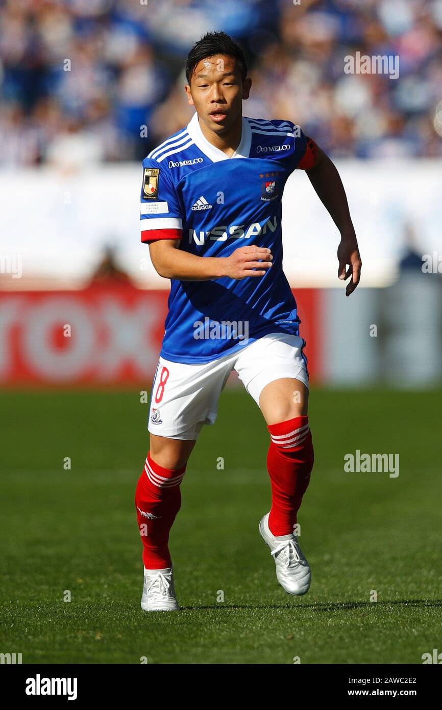Takuya Kida during the Fuji Xerox Super Cup 2020 football championship at Saitama Satadium on ...