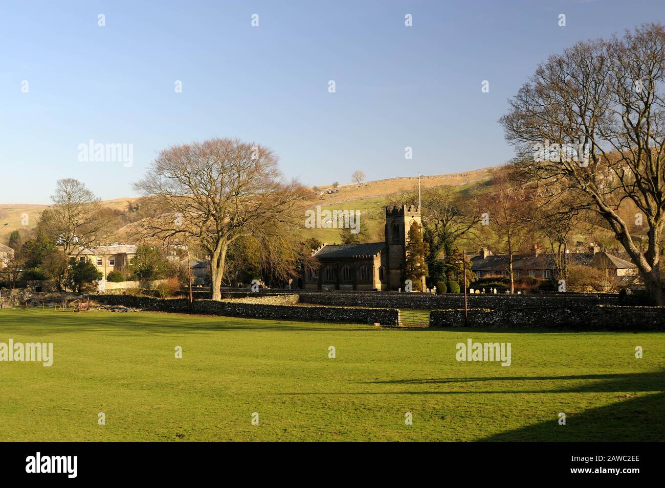 St Peter's Church, Stainforth, North Yorkshire Stock Photo - Alamy