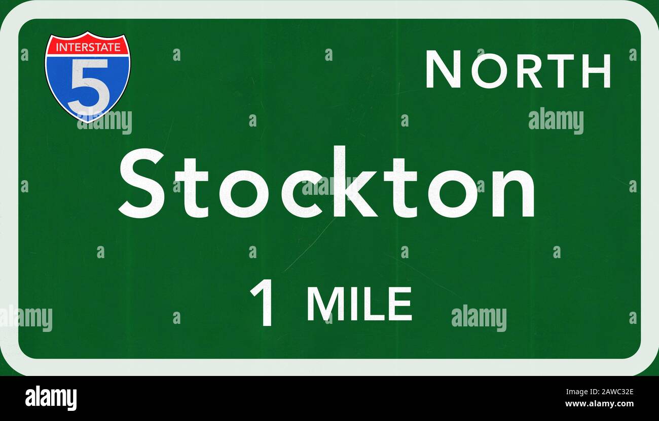Stockton Road Sign High Resolution Stock Photography and Images - Alamy