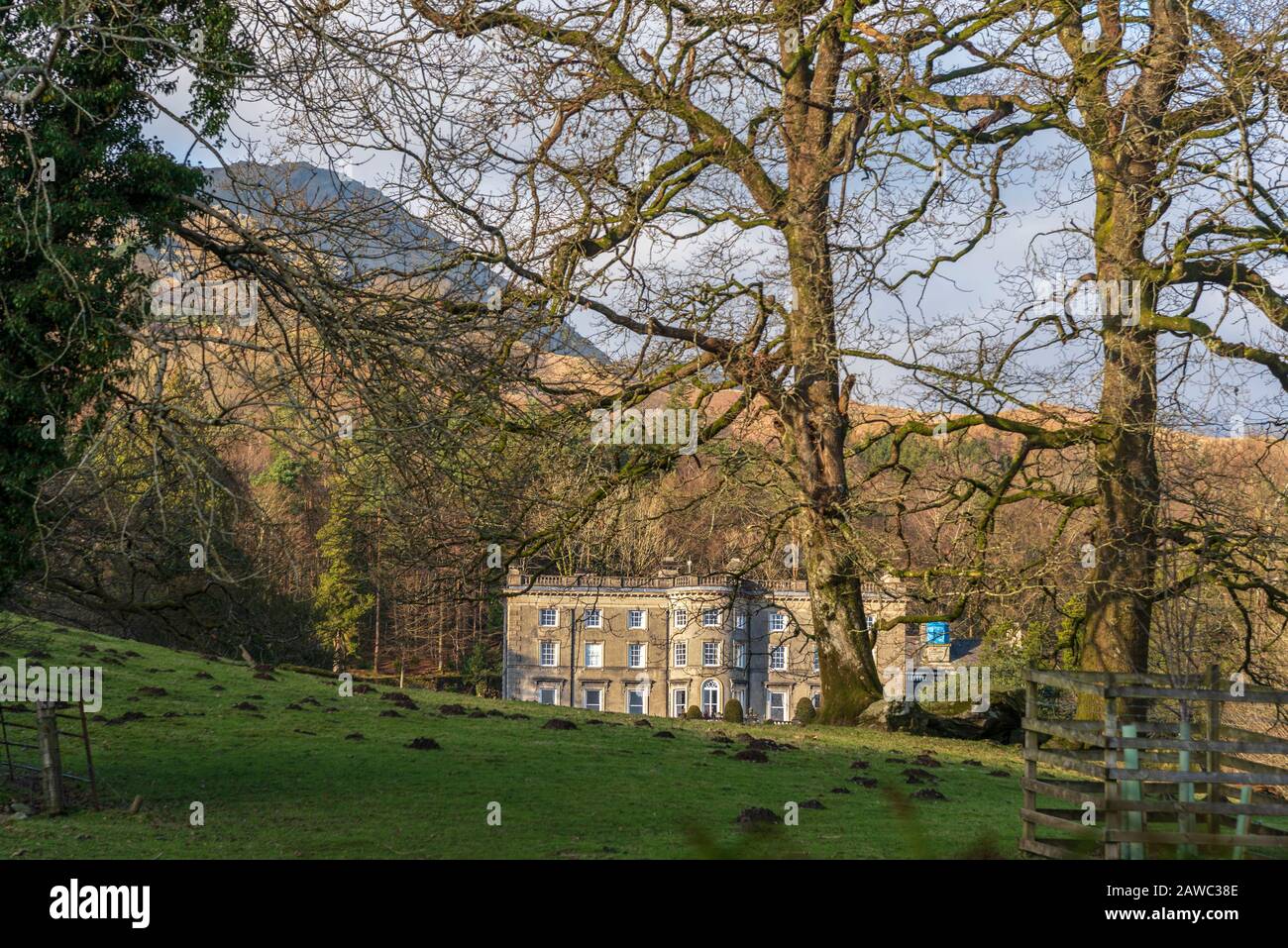 Rydal Hall. Rydal House.Lake district Stock Photo - Alamy