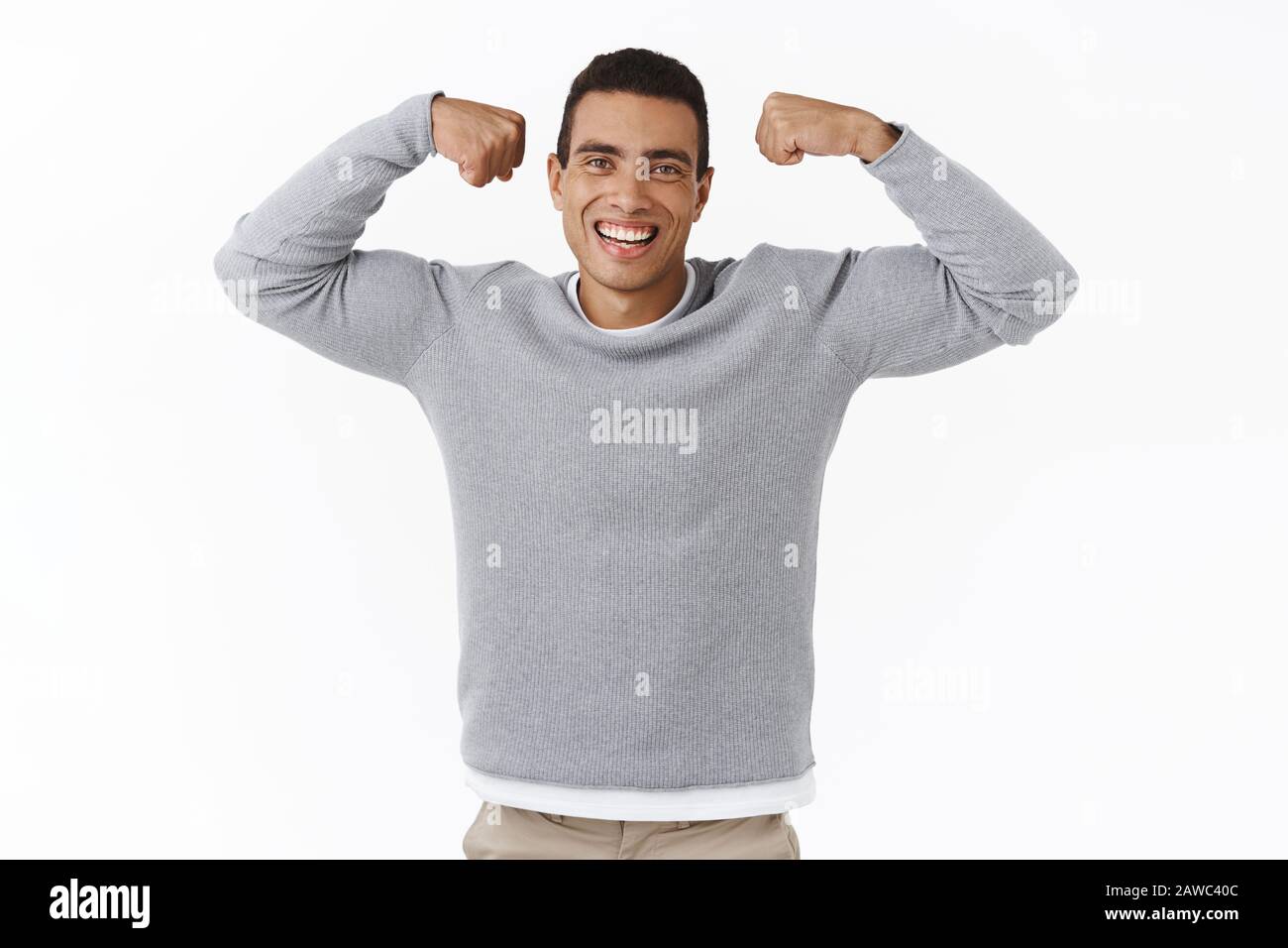 Flex And Muscles High Resolution Stock Photography and Images - Alamy