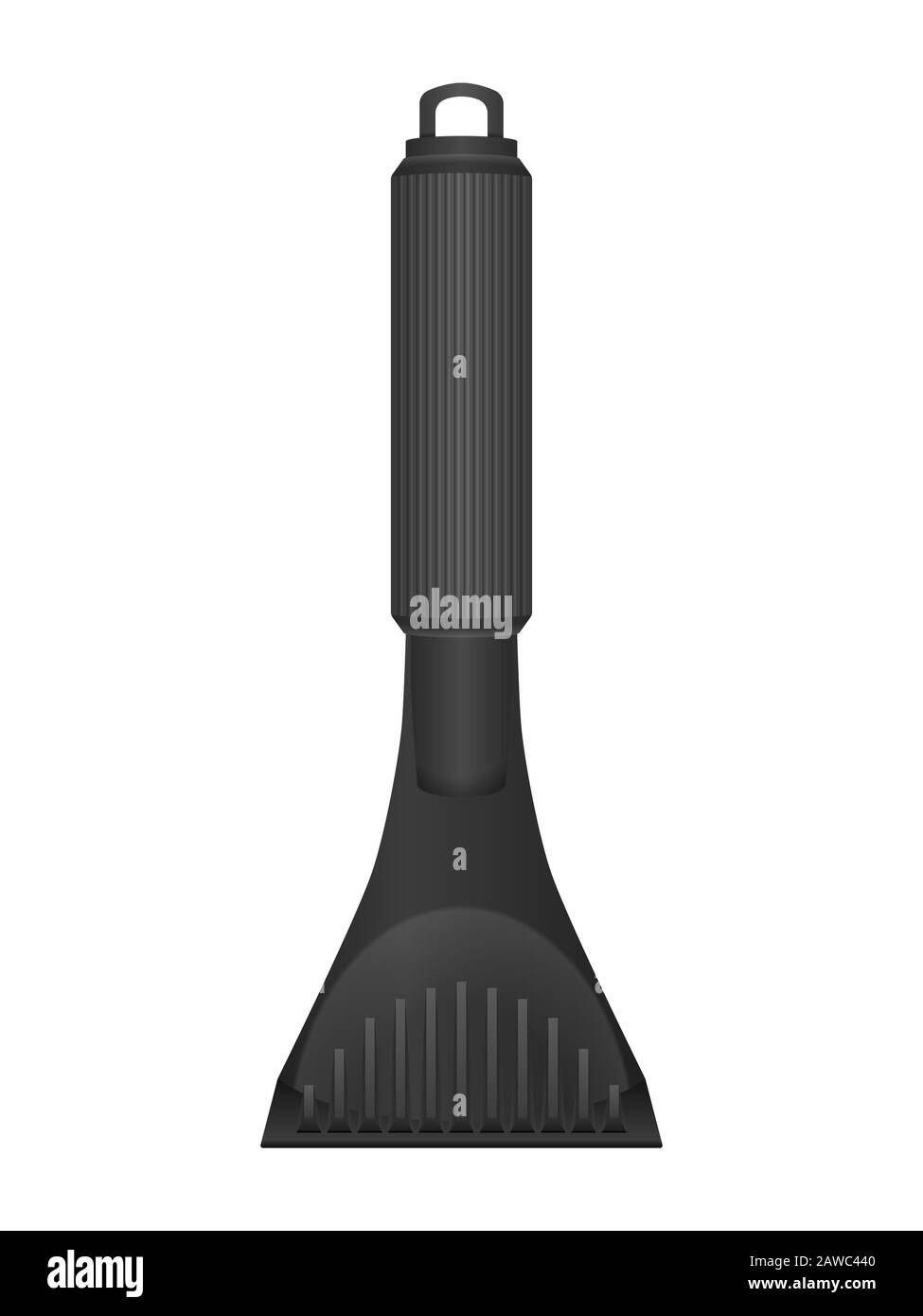 Ice scraper on a white background. Vector illustration Stock Photo - Alamy