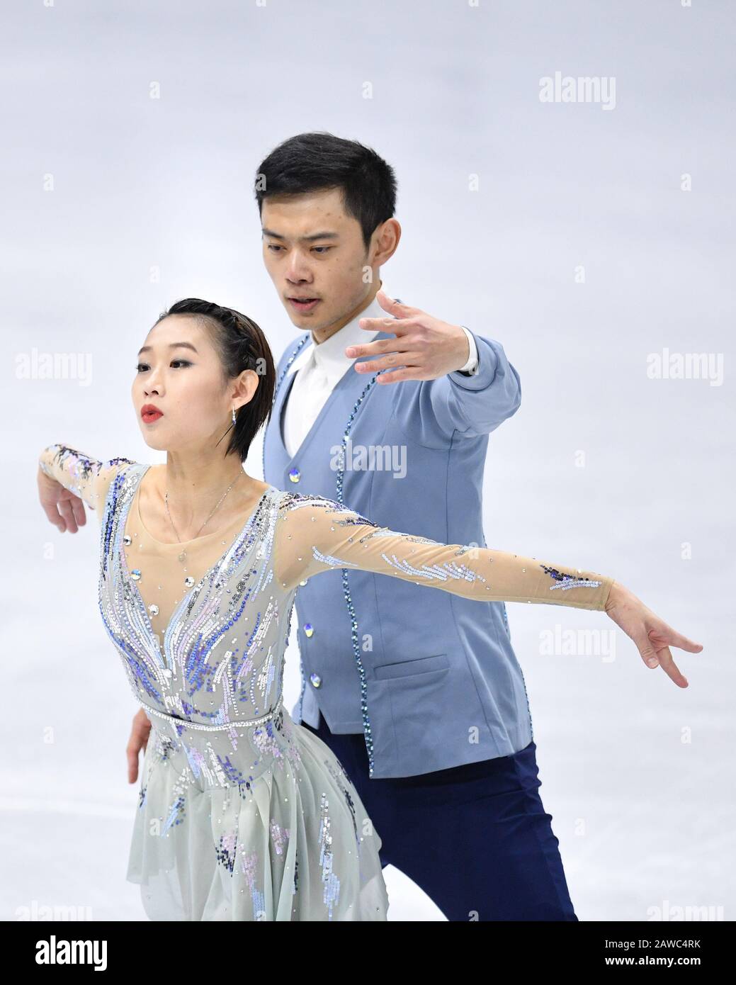 Seoul, South Korea. 8th Feb, 2020. Cheng Peng & Yang Jin (CHN ...