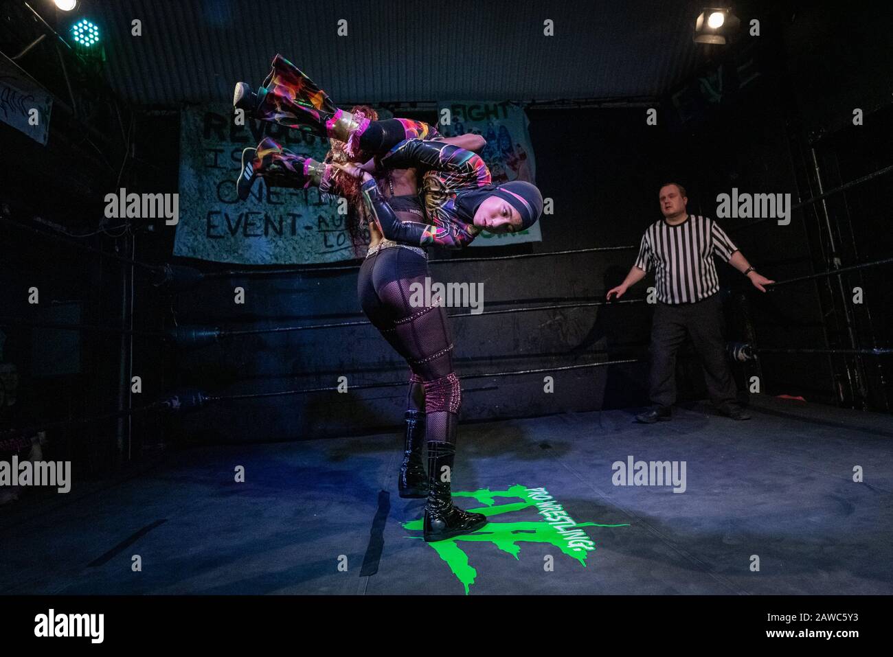 Nor "Phoenix" Diana, 20, female wrestling champion from Malaysia and ...