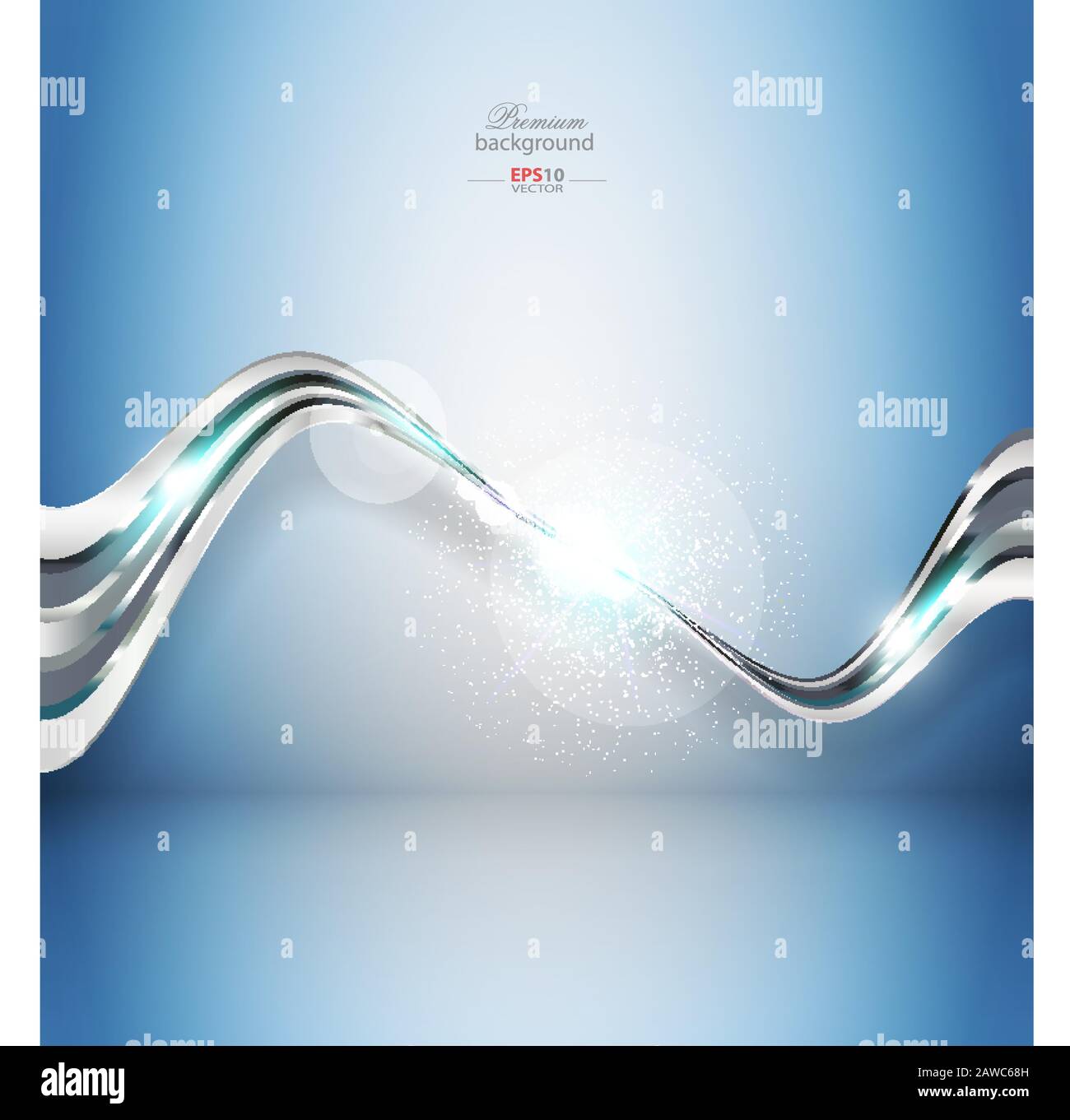Abstract silver technology background for creative tasks Stock Vector ...