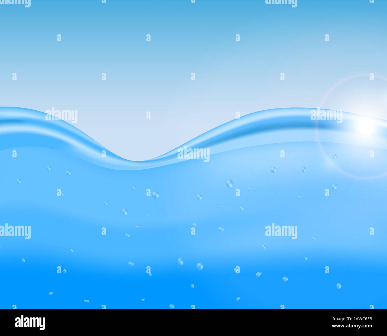 Seabed background Stock Vector Images - Alamy