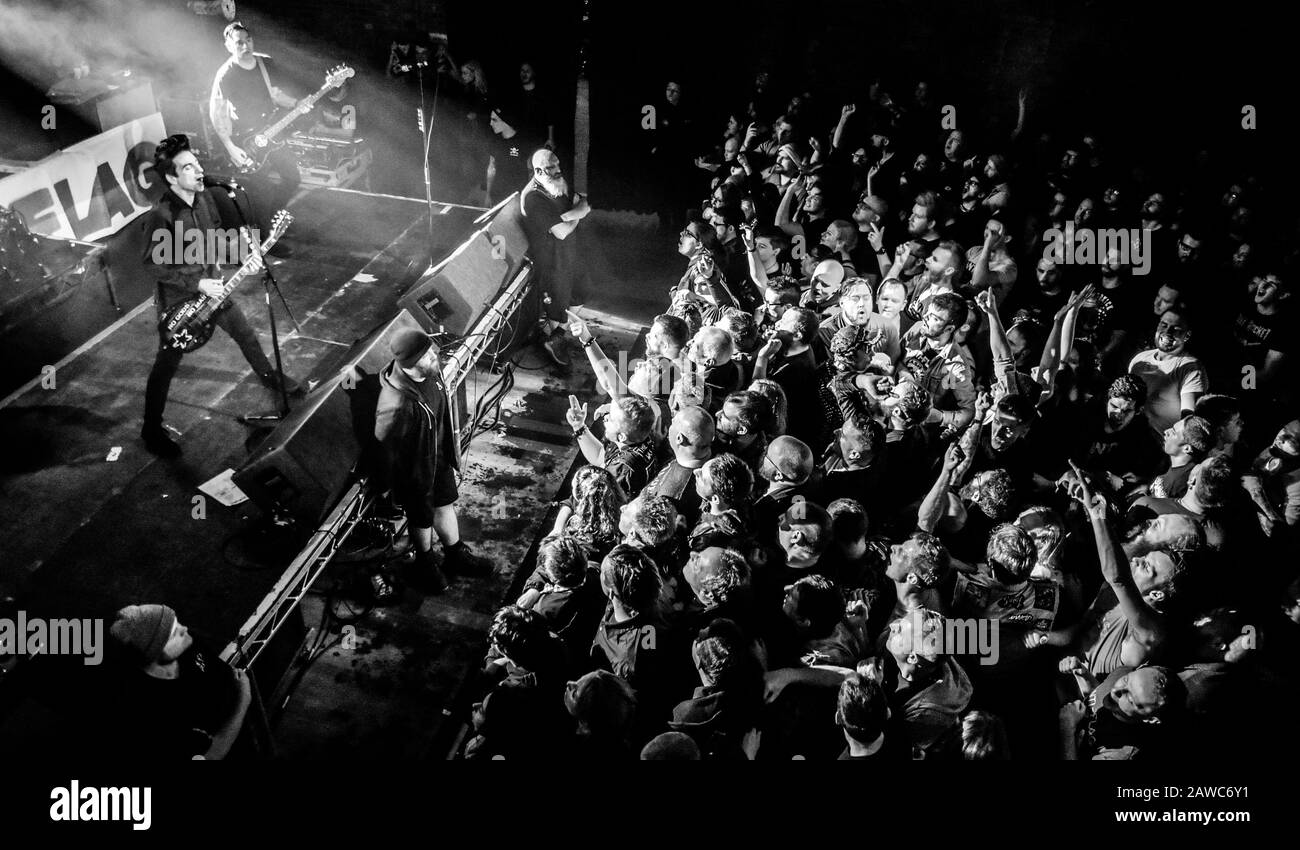 Anti-Flag, The Garage, Glasgow, 7 February 2020 - © Allan Maxwell Stock ...