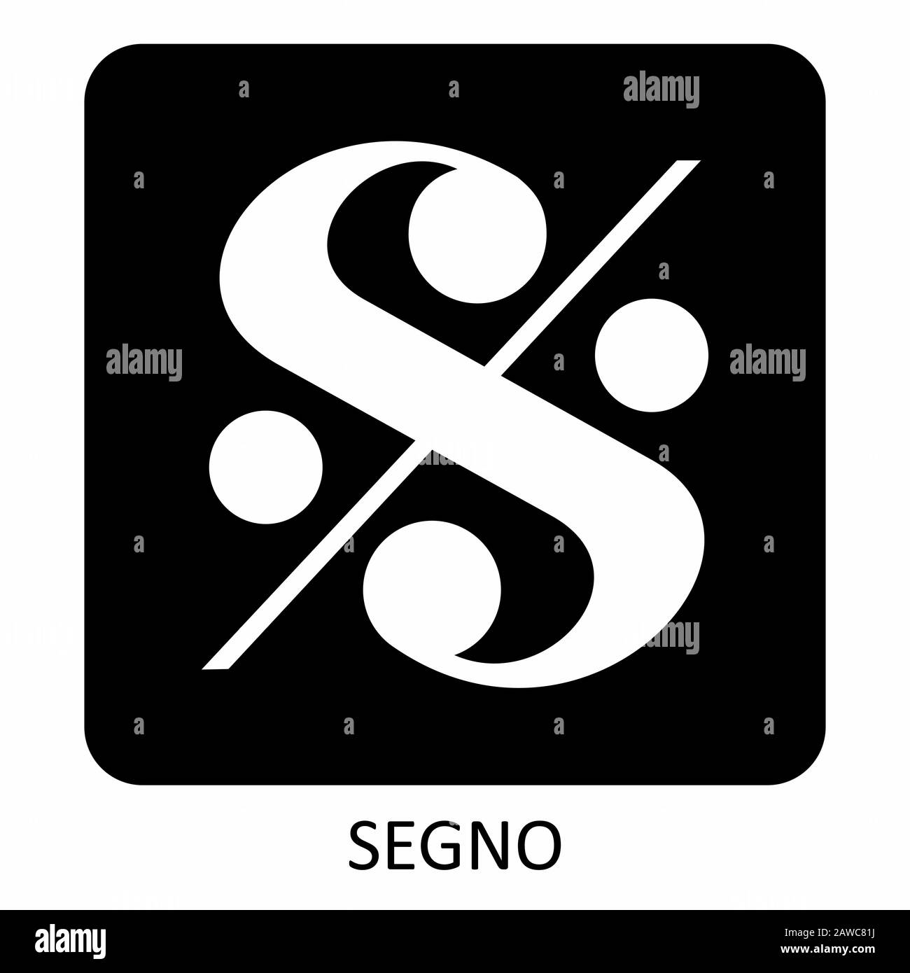 Segno musical sign Stock Vector Image & Art - Alamy