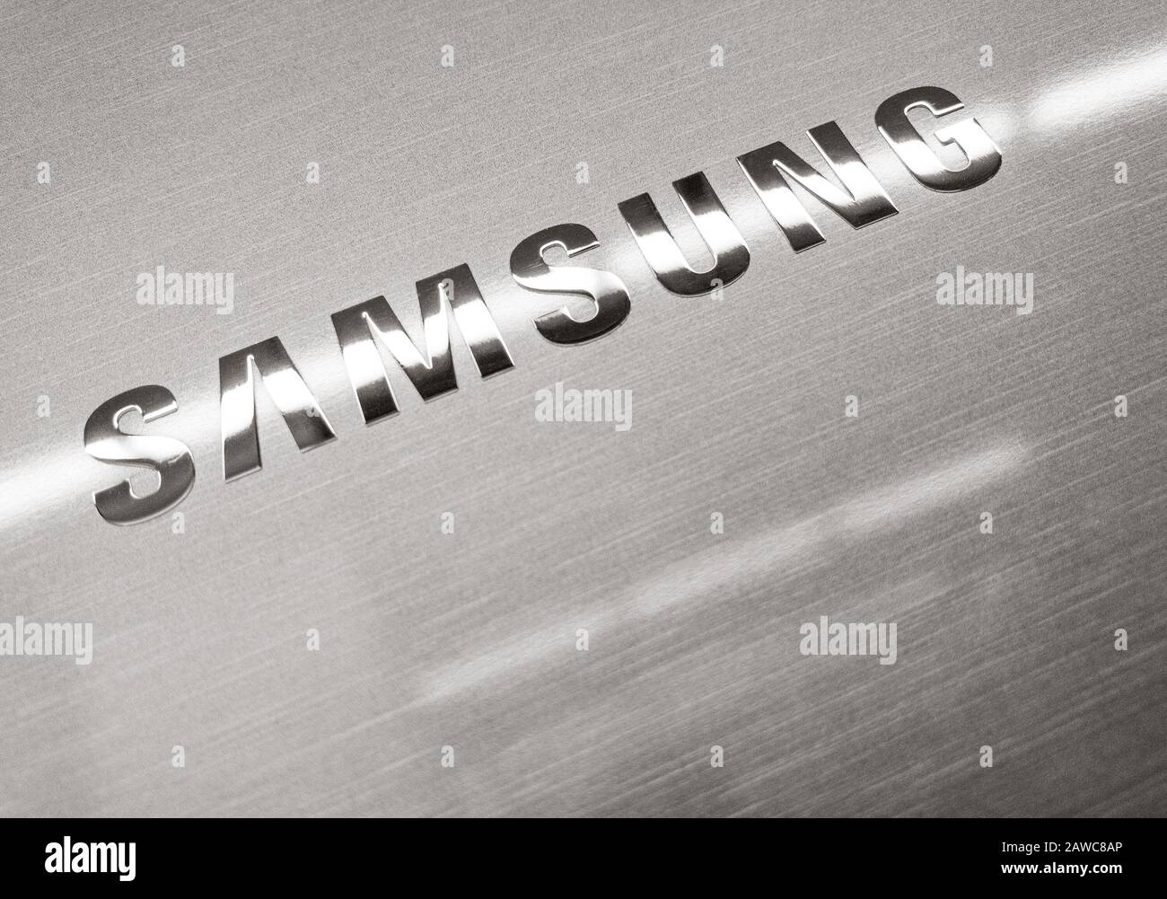 Samsung logo brand hi-res stock photography and images - Alamy