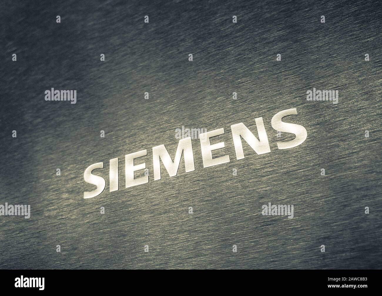 logotype of the Siemens corp Stock Photo - Alamy