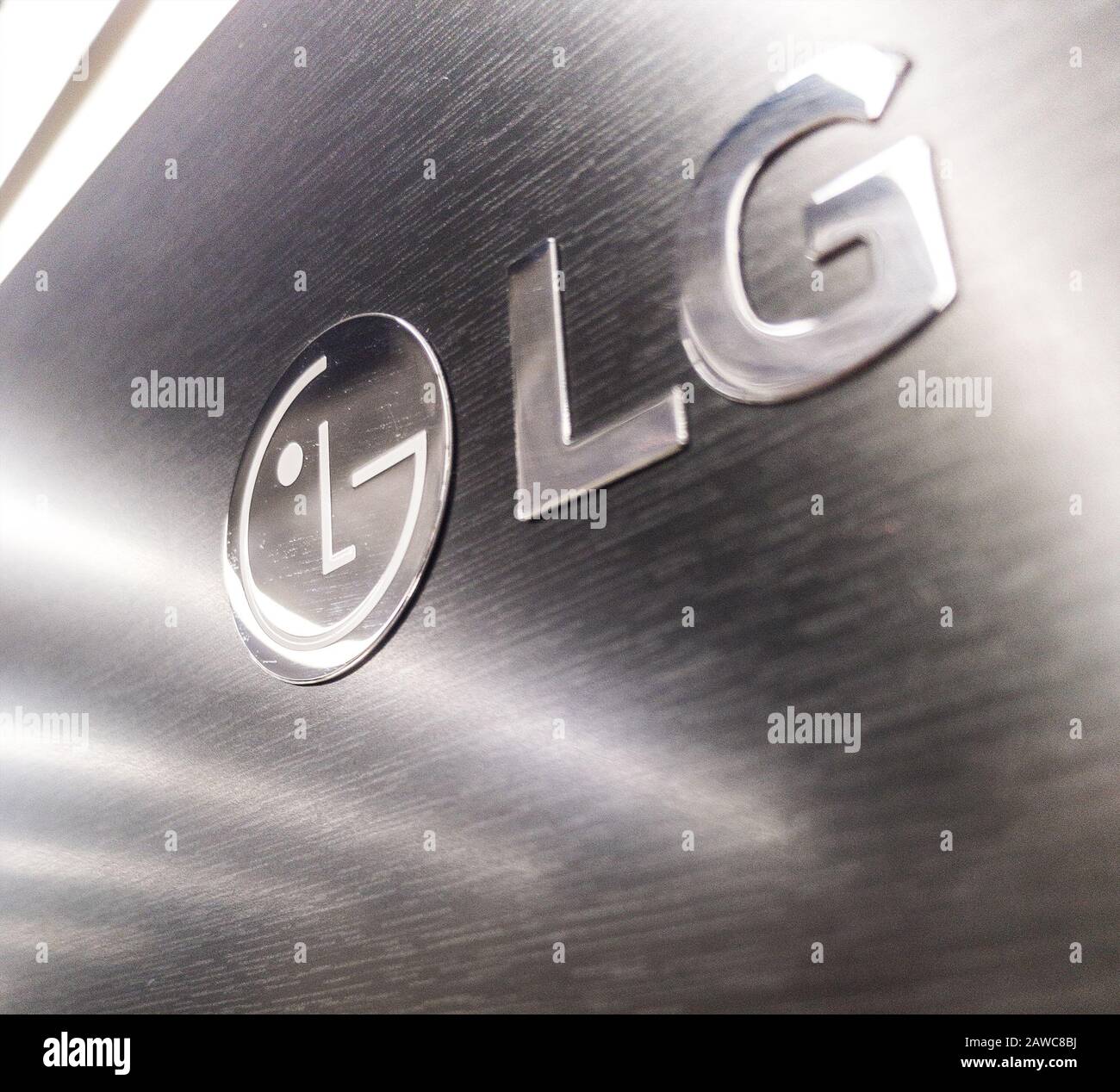logotype of the LG corp Stock Photo - Alamy