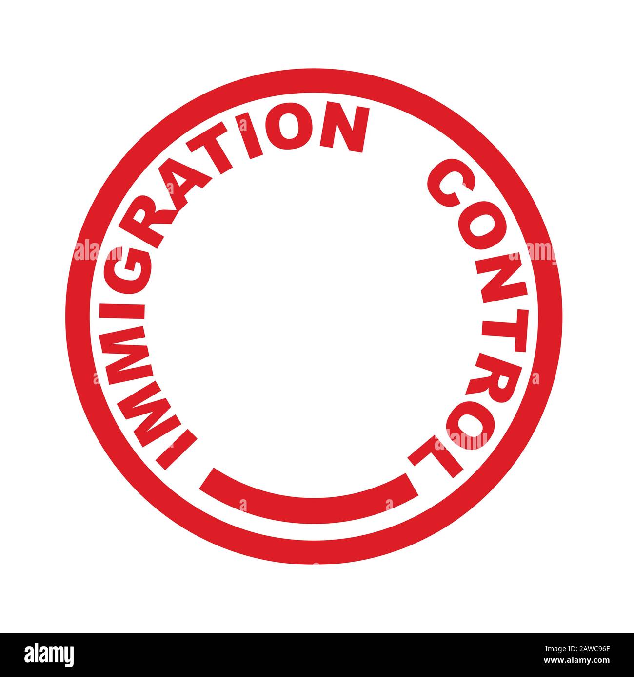 Immigration stamp Stock Vector Images - Alamy