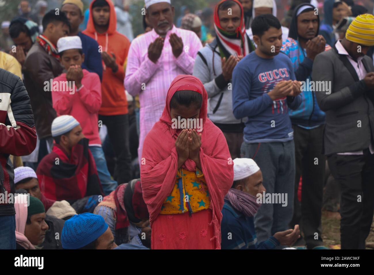 Jan12 2020 - Gazipur,dhaka Bangladesh - The first phase of the Bishwa ...