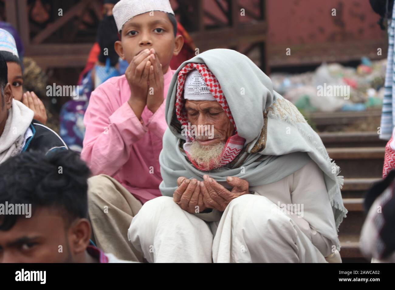 Jan12 2020 - Gazipur,dhaka Bangladesh - The first phase of the Bishwa ...