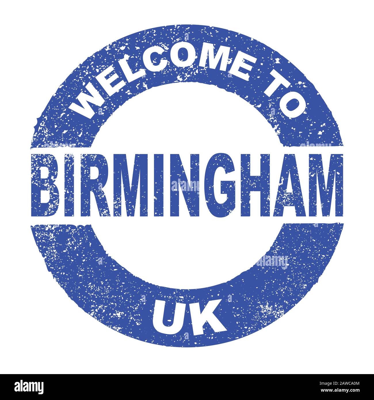 Birmingham sign welcome uk Stock Vector Images - Alamy