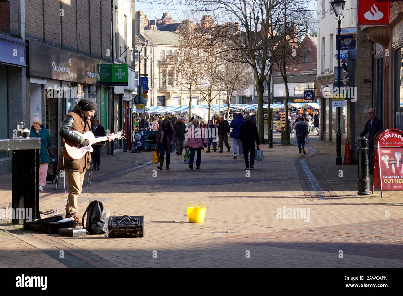 Mansfield market place hi-res stock photography and images - Alamy