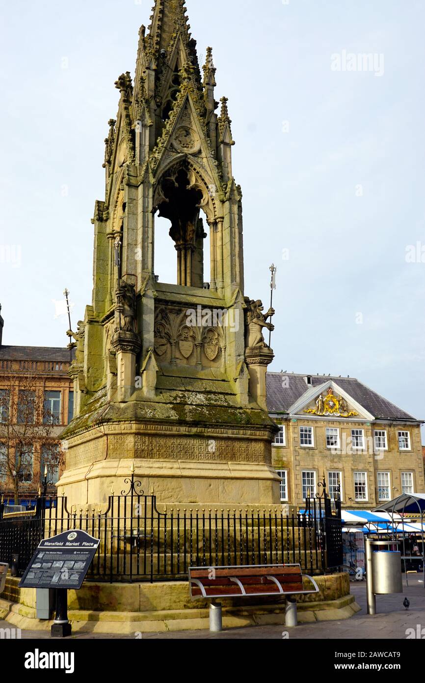 Mansfield market place hi-res stock photography and images - Alamy