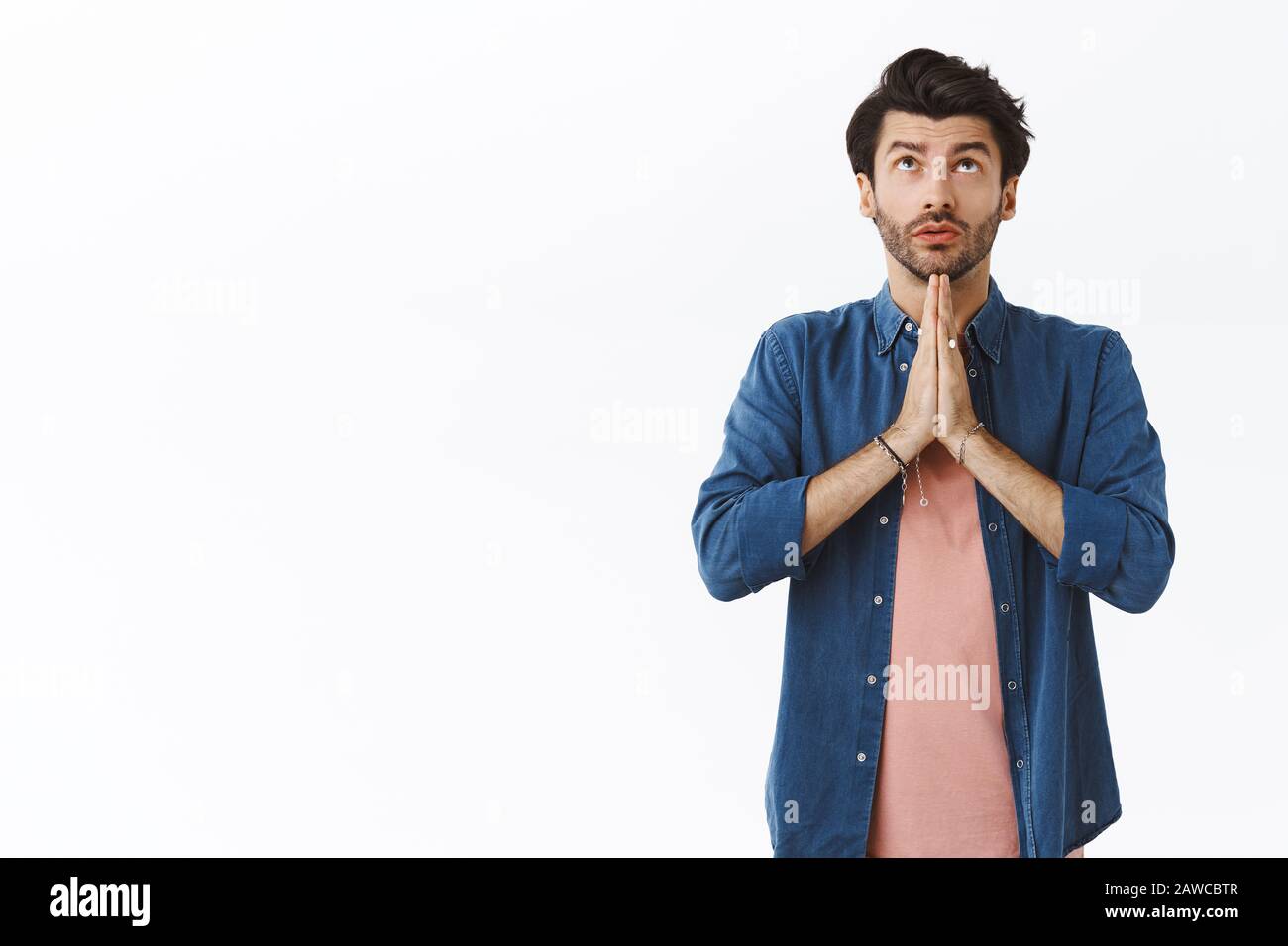 Praying supplicating hi-res stock photography and images - Alamy