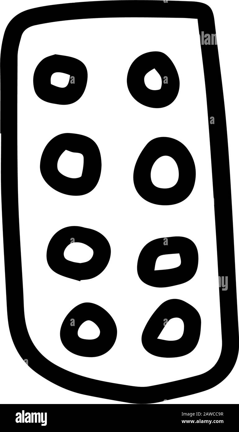 Plate vitamin icon outline Black and White Stock Photos & Images - Alamy