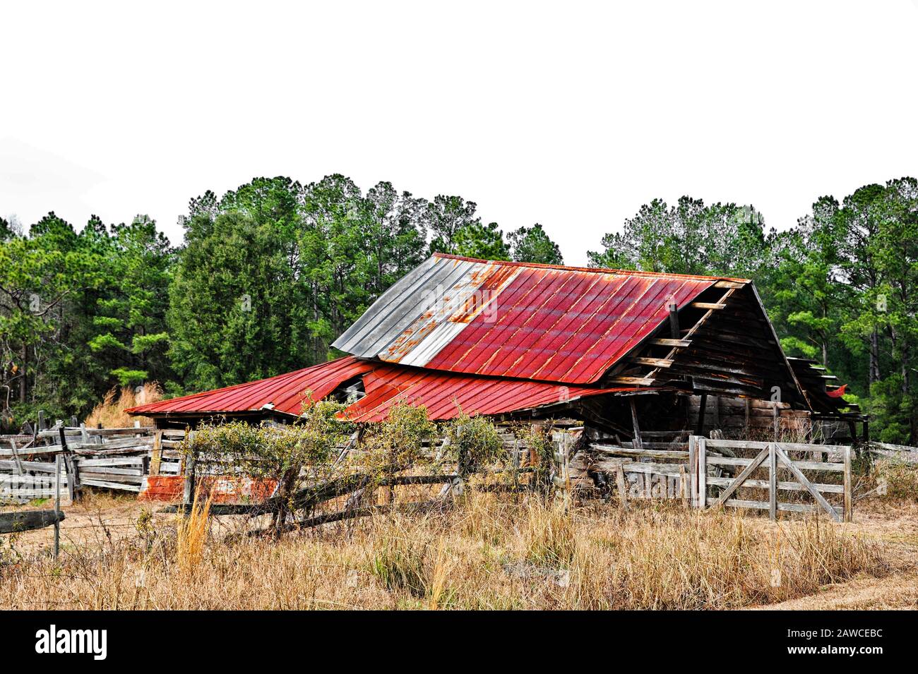 Old Run Down Barn