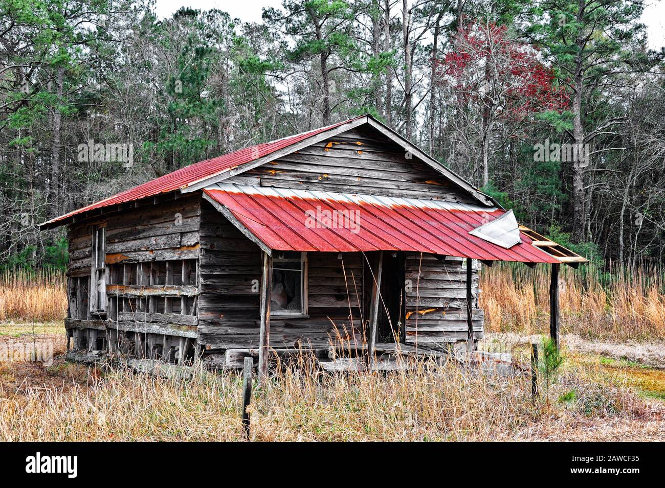 Exterior View Of Run Down House High Resolution Stock Photography and ...