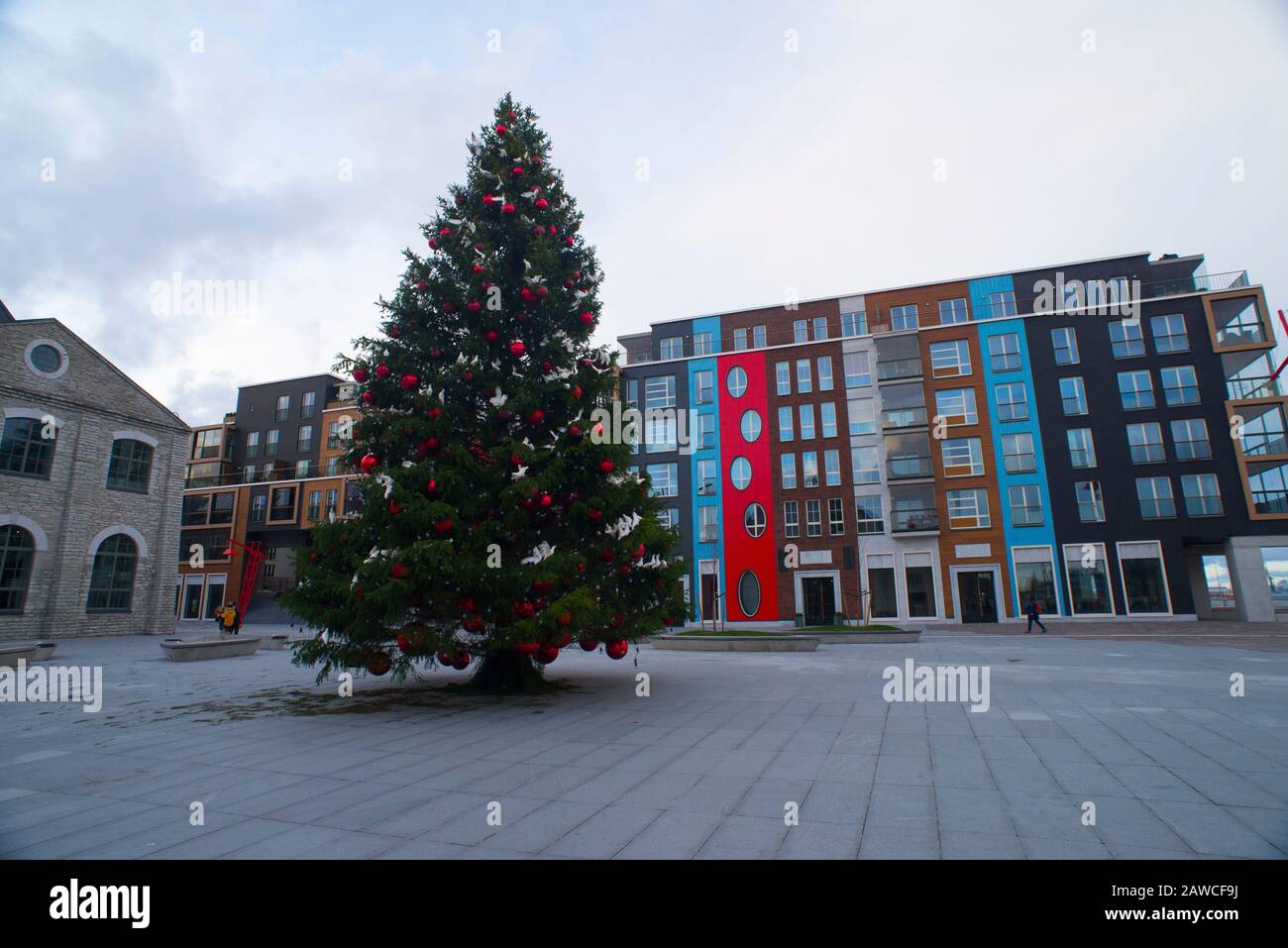 Noblessner area, Tallinn, Estonia. This is the former port area which ...
