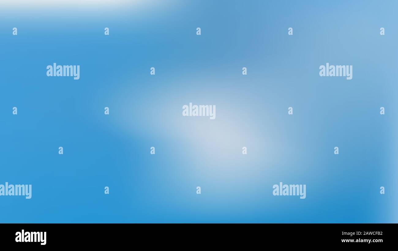 Azure colored abstract gradient mesh Background. Pristine banner ...