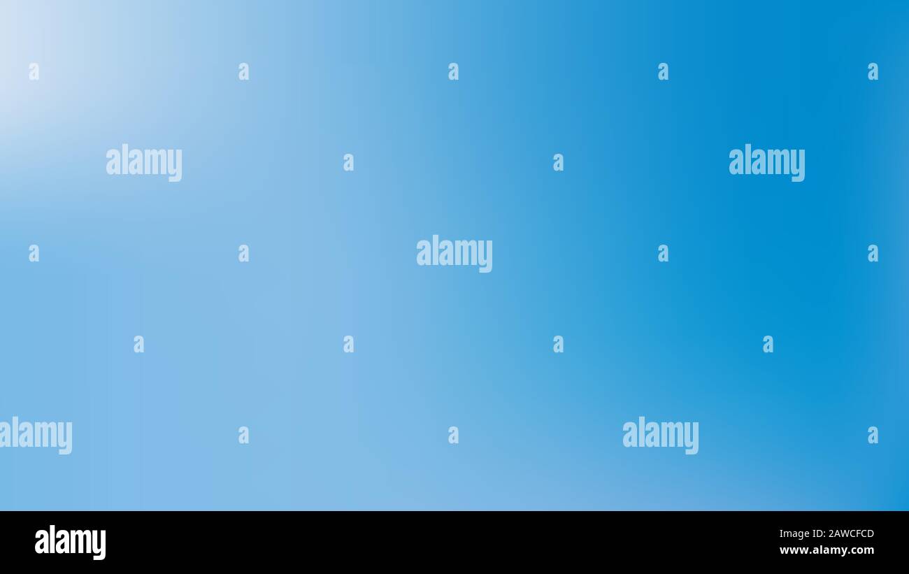 Azure colored abstract gradient mesh Background. Easy to edit fresh ...