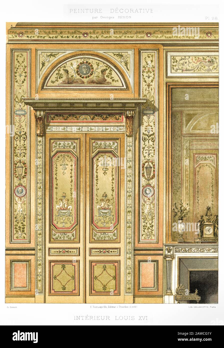 Louis xvi styles hi-res stock photography and images - Alamy