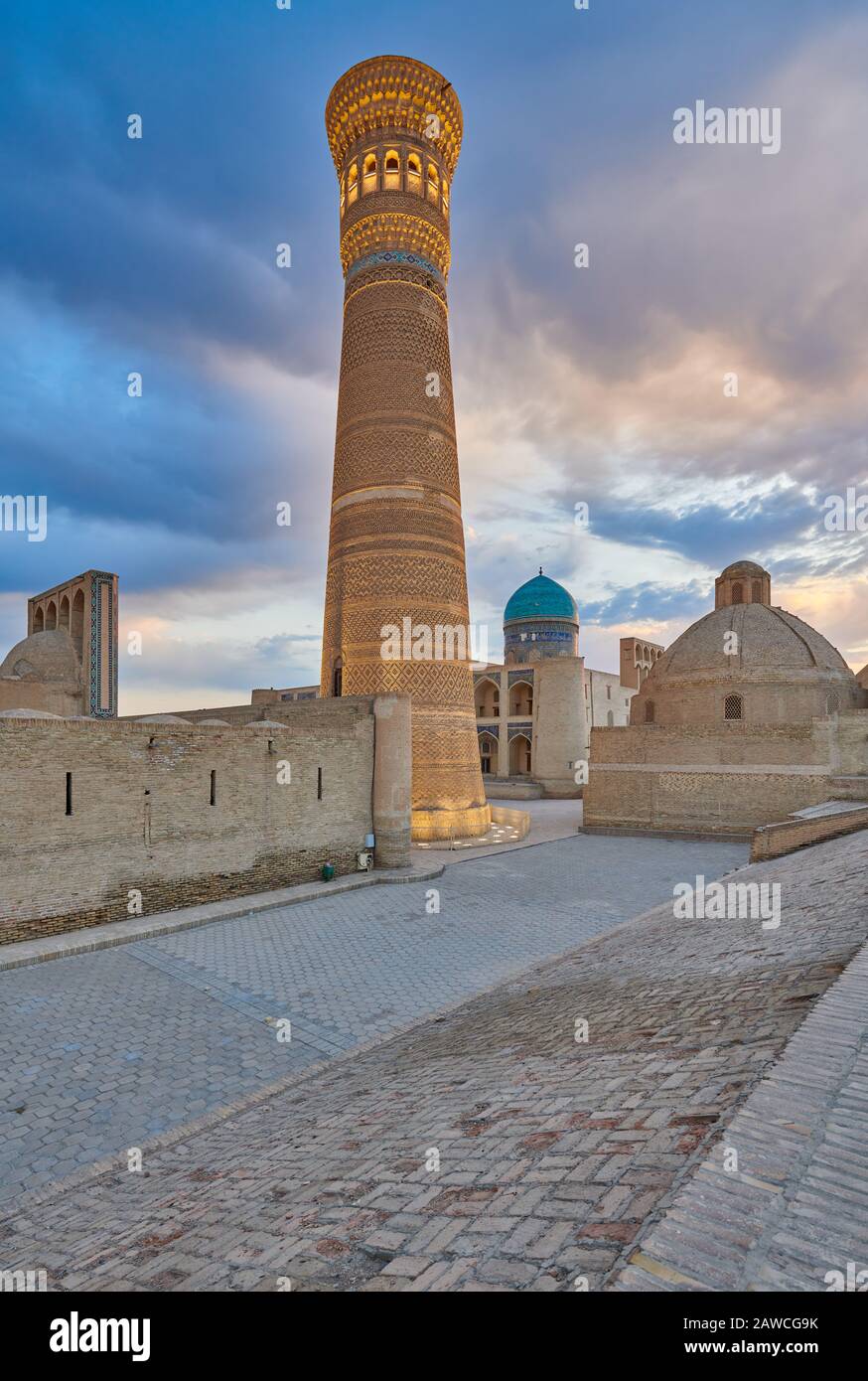 Minaret of the kalon hi-res stock photography and images - Alamy