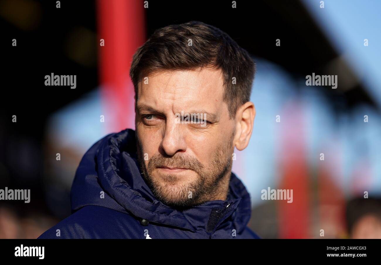 Middlesbrough manager Jonathan Woodgate during the Sky Bet Championship ...