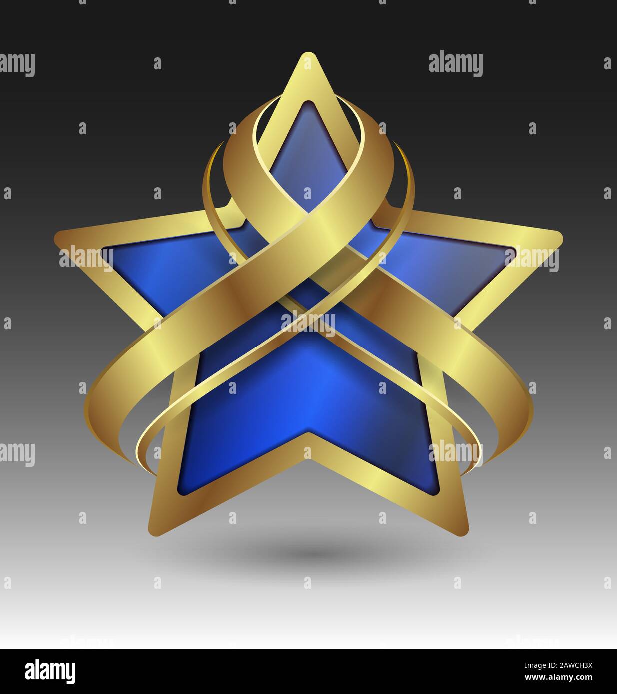 Metallic stars hi-res stock photography and images - Alamy