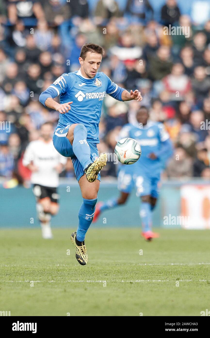 Coliseum Alfonso Perez, Madrid, Spain. 8th Feb, 2020. La Liga Football ...