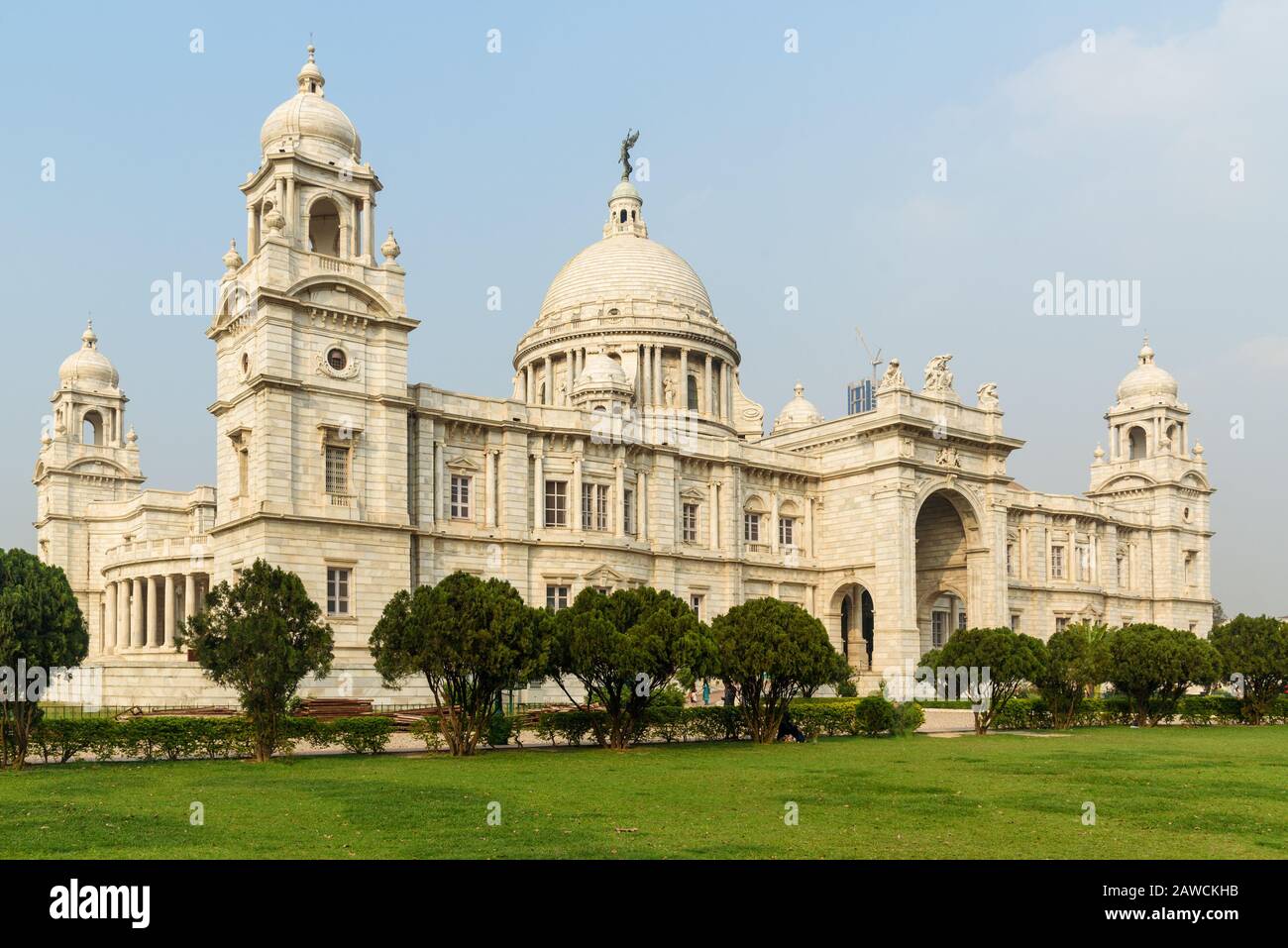 Victoria Memorial hall in Kolkata Stock Photo - Alamy