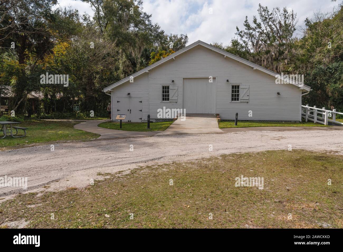 The Stable Building at the Debary Hall Historical site located in ...