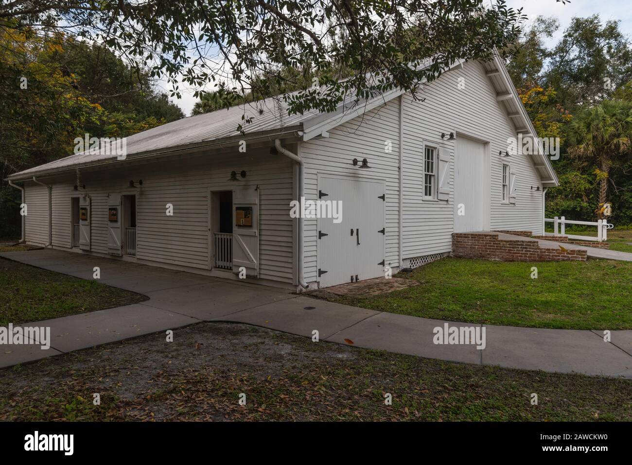 The Stable Building at the Debary Hall Historical site located in ...