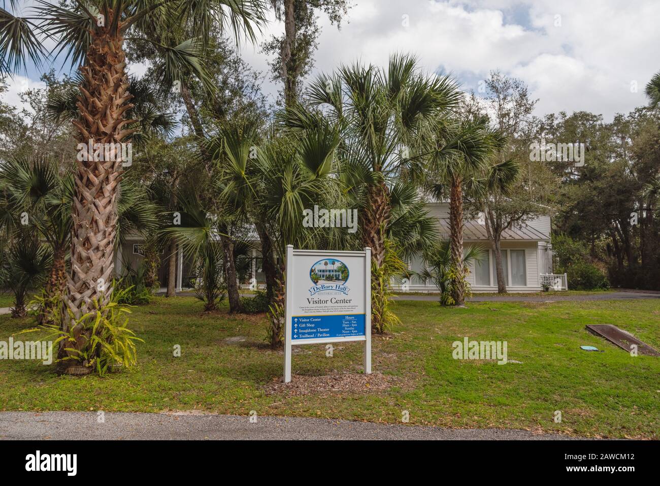 The Debary Hall Visitor Center Historic Site located in Debary, Florida ...
