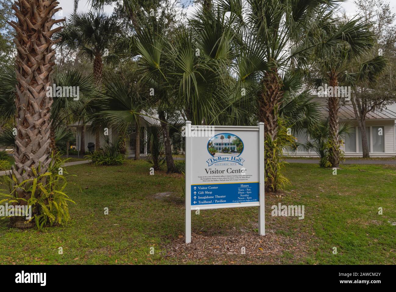The Debary Hall Visitor Center Historic Site located in Debary, Florida ...