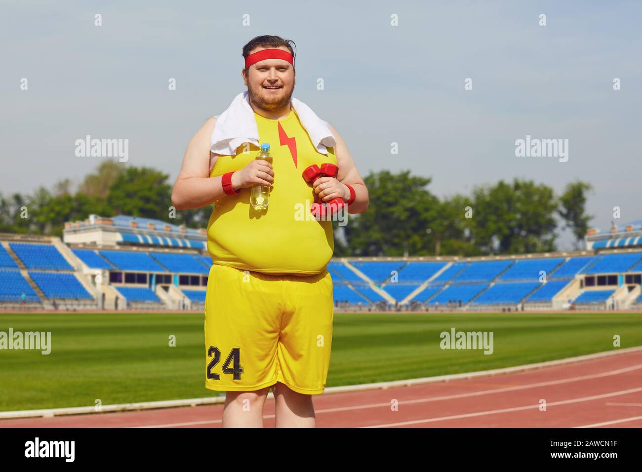 Man stadium exercise hi-res stock photography and images - Alamy