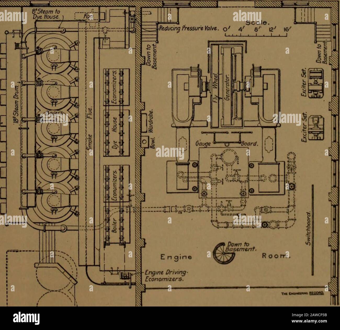 Steam power plants, their design and construction . I -^^^^P W4^ ^1 W w ...