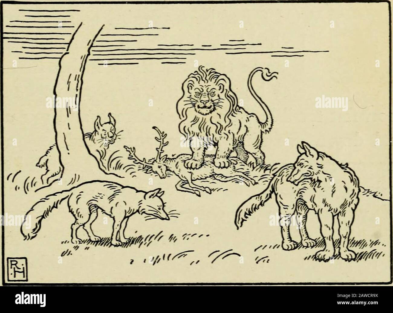 The fables of Æsop, selected, told anew and their history traced . 11